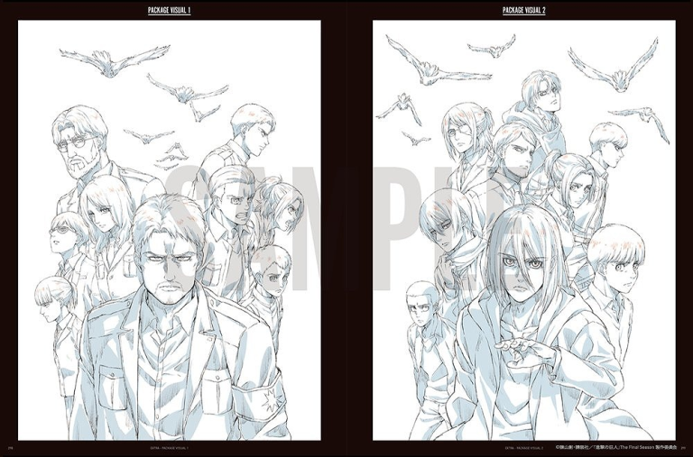 ATTACK ON TITAN FINAL SEASON PART 1 Key Animation Book - Akumetsu Manga ...